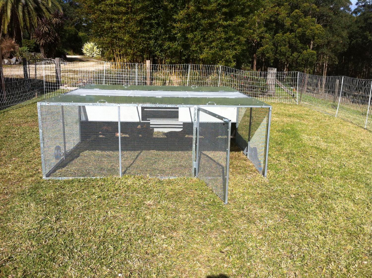 Jumbo Chicken Tractor | McCallum Made Chicken Tractors