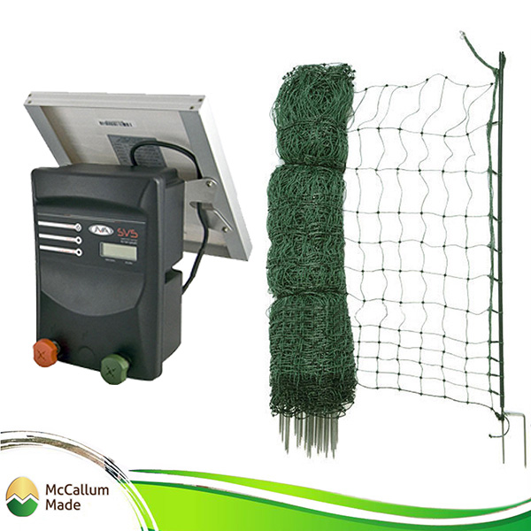McCallum 50m Poultry Netting Kit - Electric Fencing Shop