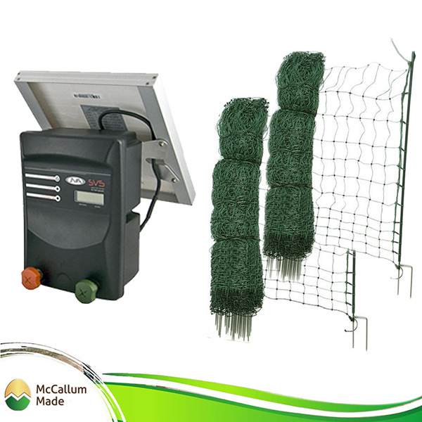 McCallum 100m Poultry Netting Kit - Electric Fencing Shop